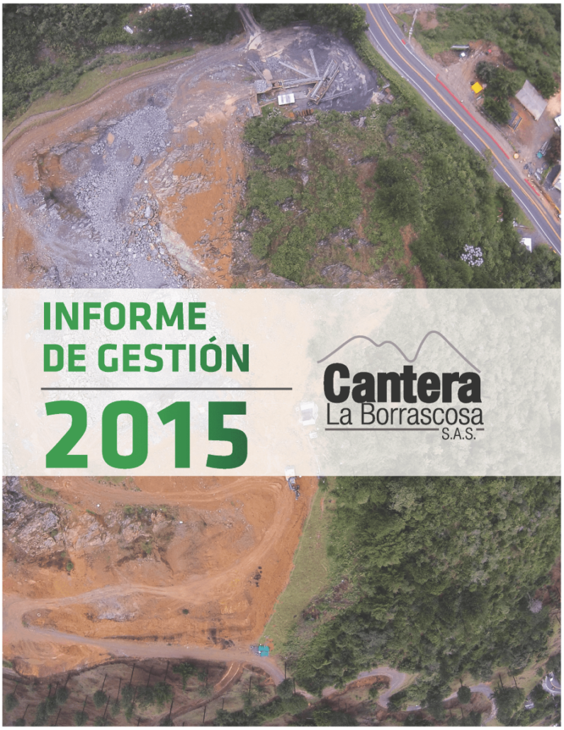 Informes Cantera La Borrascosa - Industrial Conconcreto